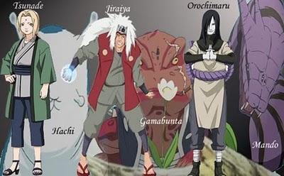 3 Sannins | Portal Naruto Imagens