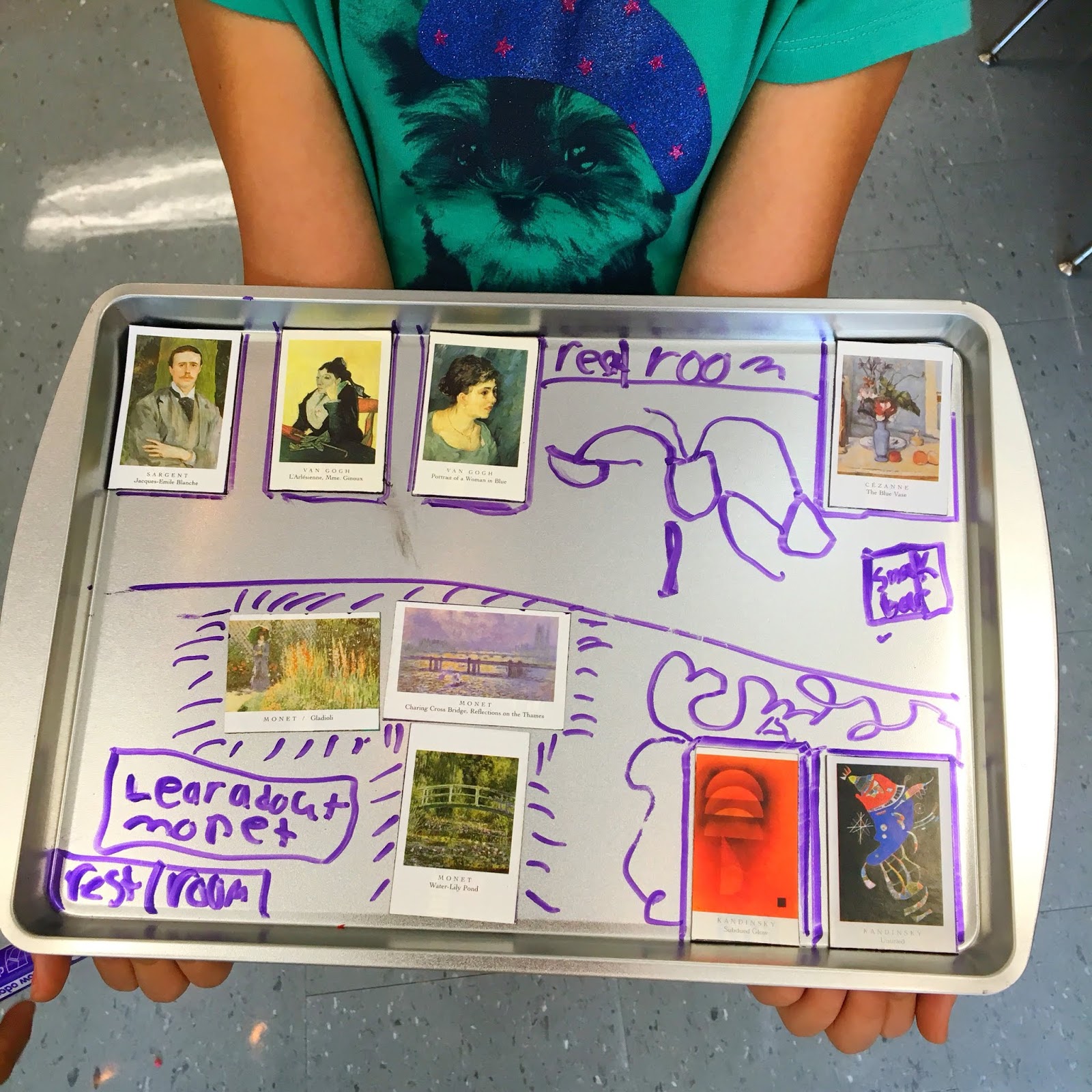 Cassie Stephens: In the Art Room: The Gallery Game!