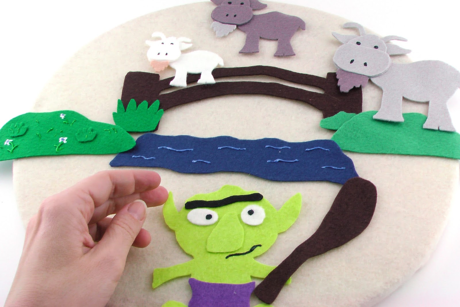 Flannel Board Fun: The Three Billy Goats Gruff