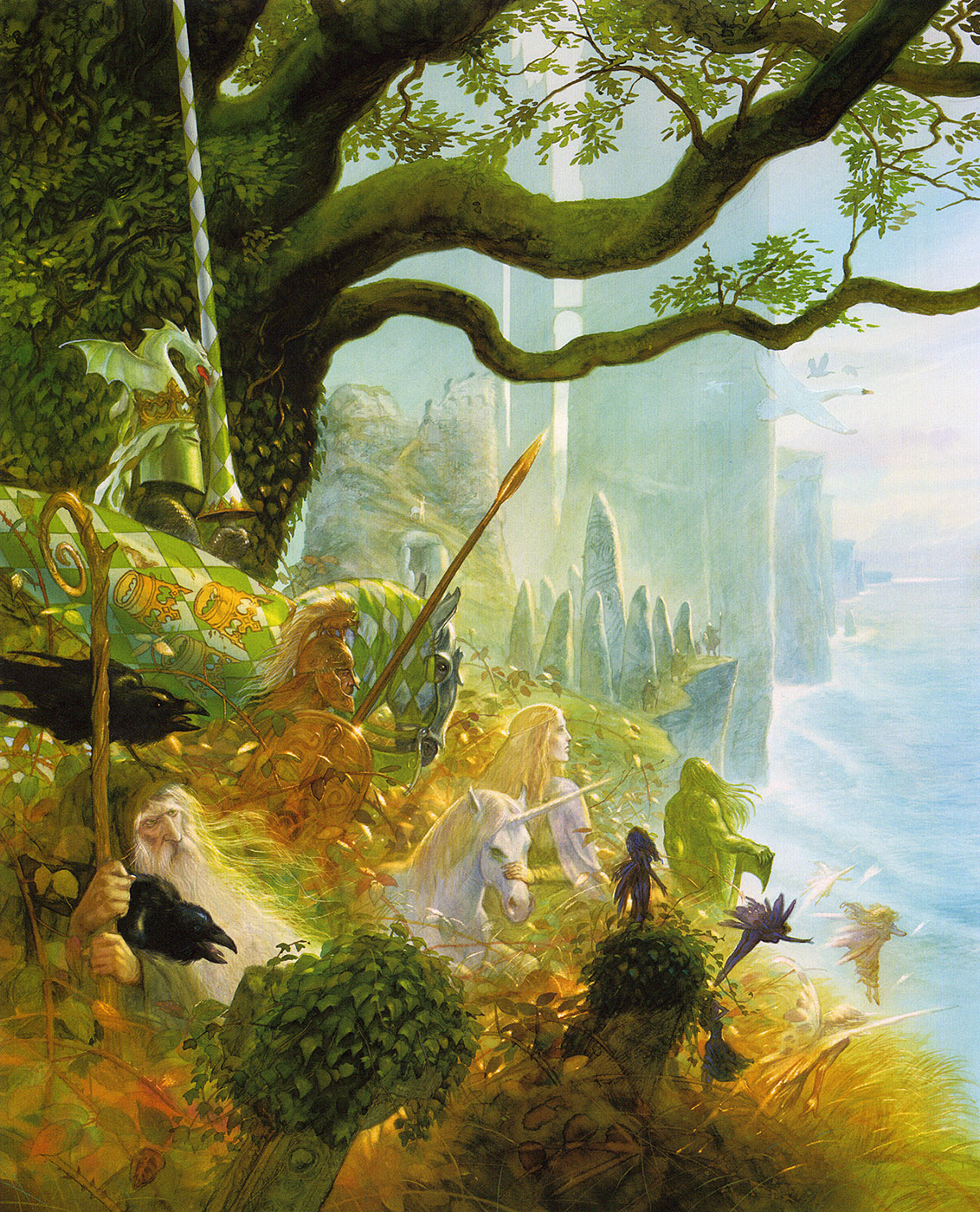 The Geeky Nerfherder: Artist Spotlight: The Art Of . . . John Howe