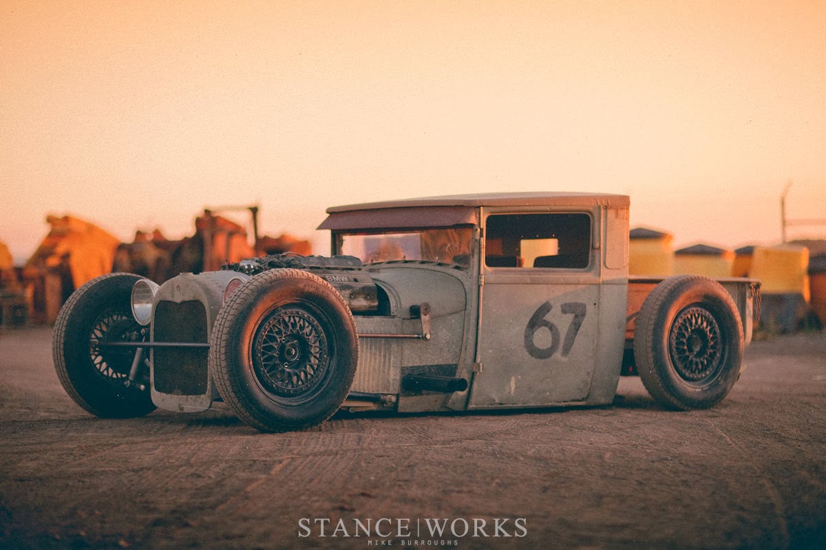 15k: Stanced: 1928 Ford Model A with BMW V8 - DailyTurismo