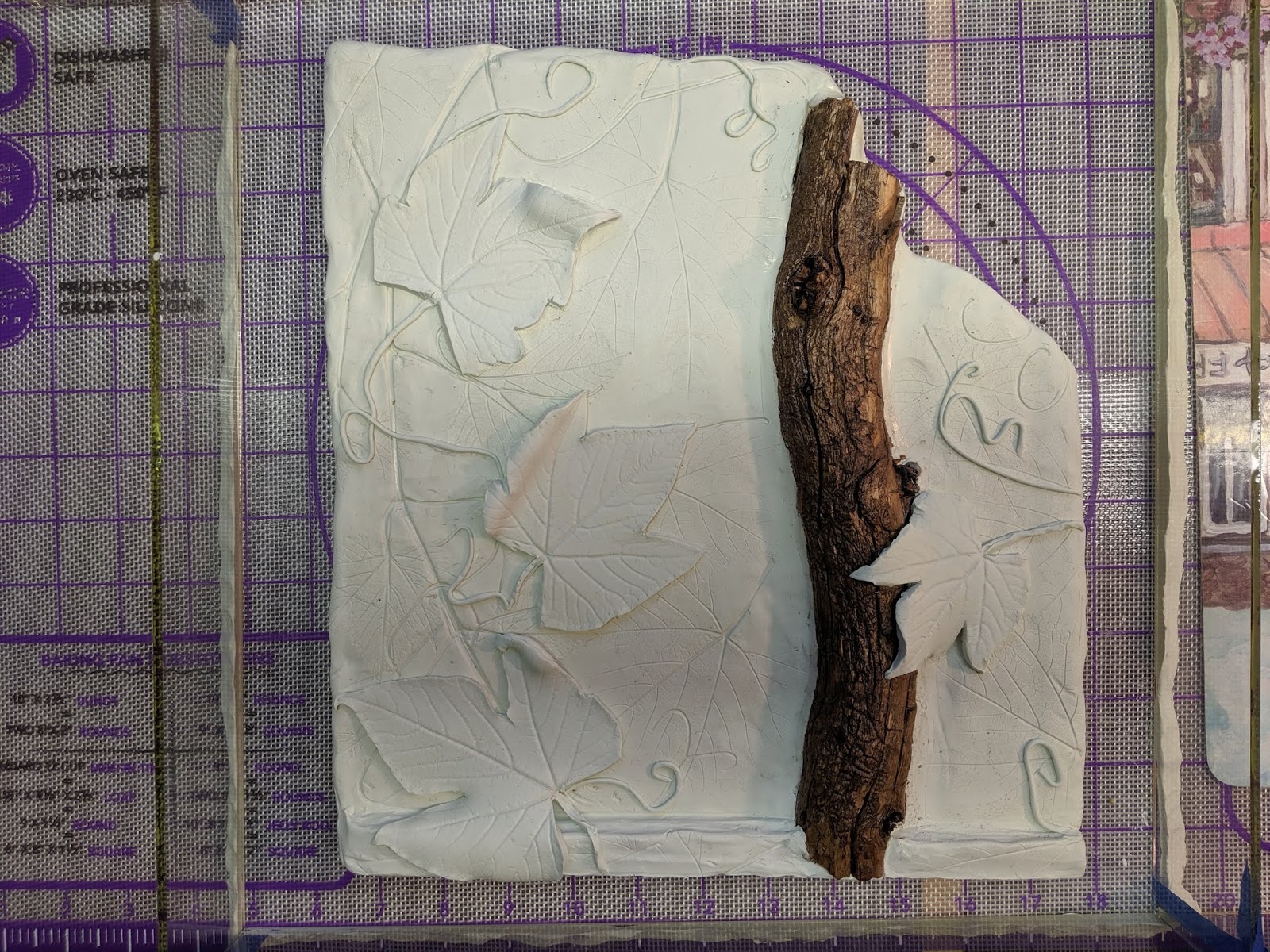 Open-Faced Glass Casting