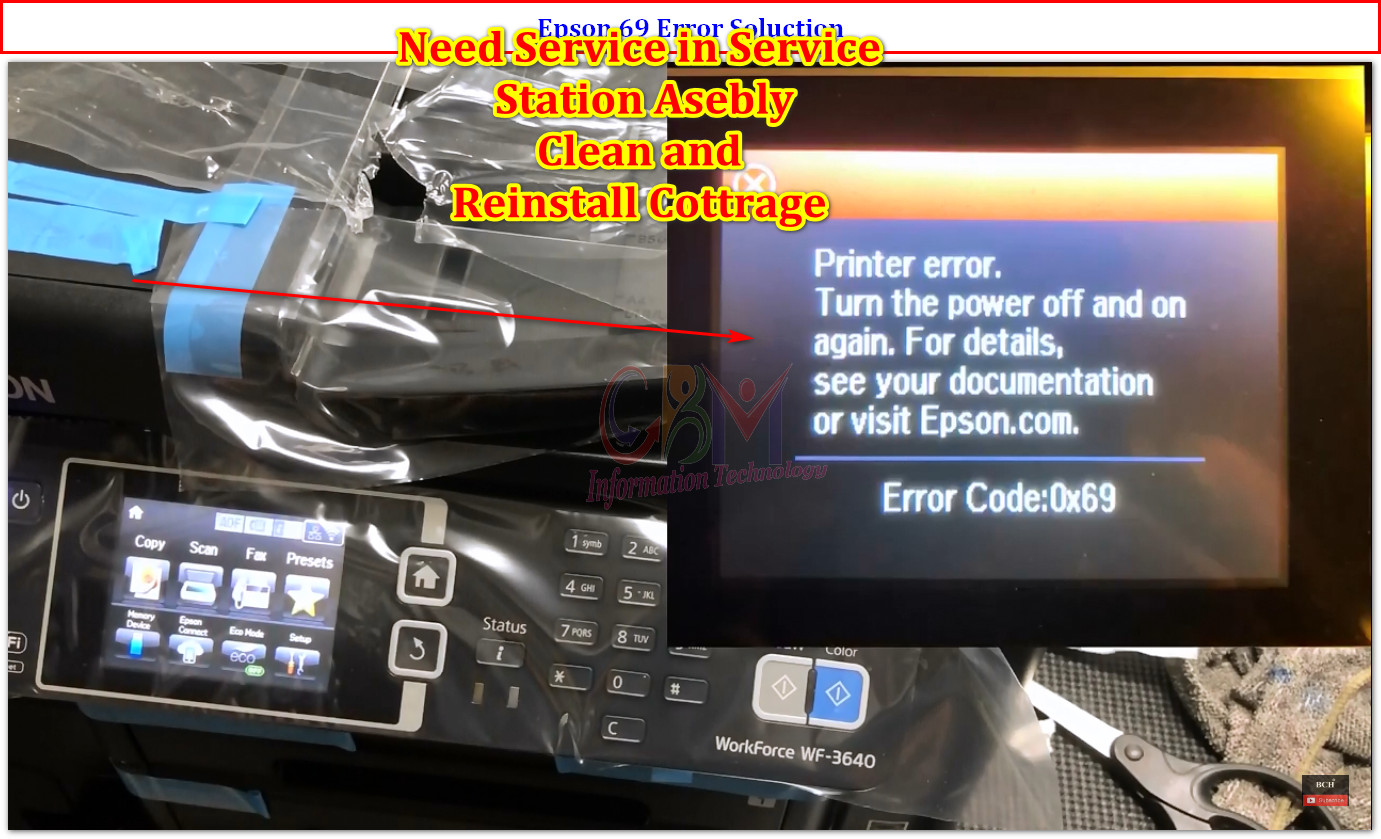 Epson Printer Red Light Solution