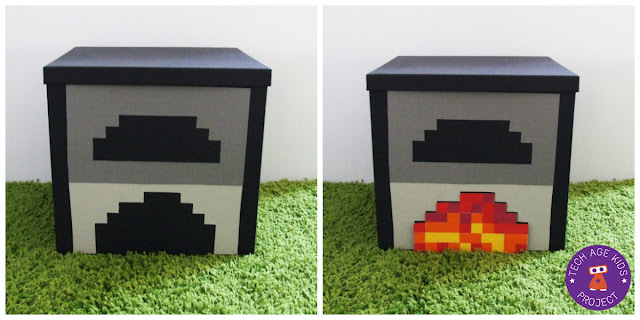 🧊 Making Real World Minecraft from IKEA Storage Boxes | Tech Age Kids ...