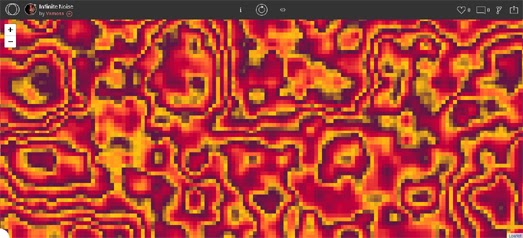 Maps Mania: The Animated Procedural Art Map