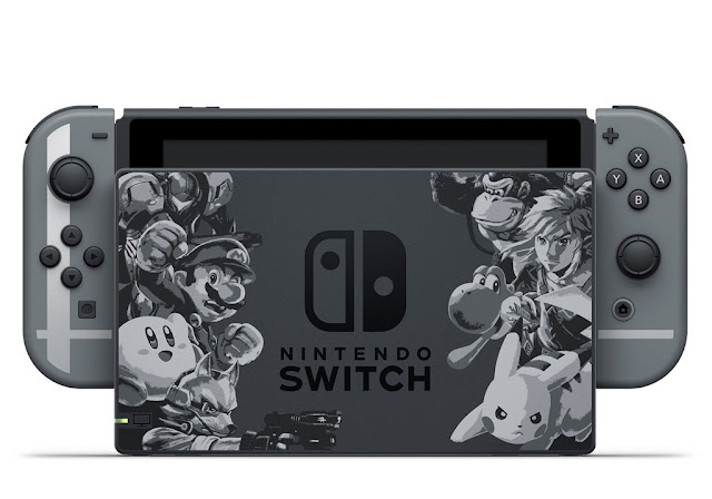 Edição especial do Nintendo Switch temática de Smash Bros. Ultimate é ...