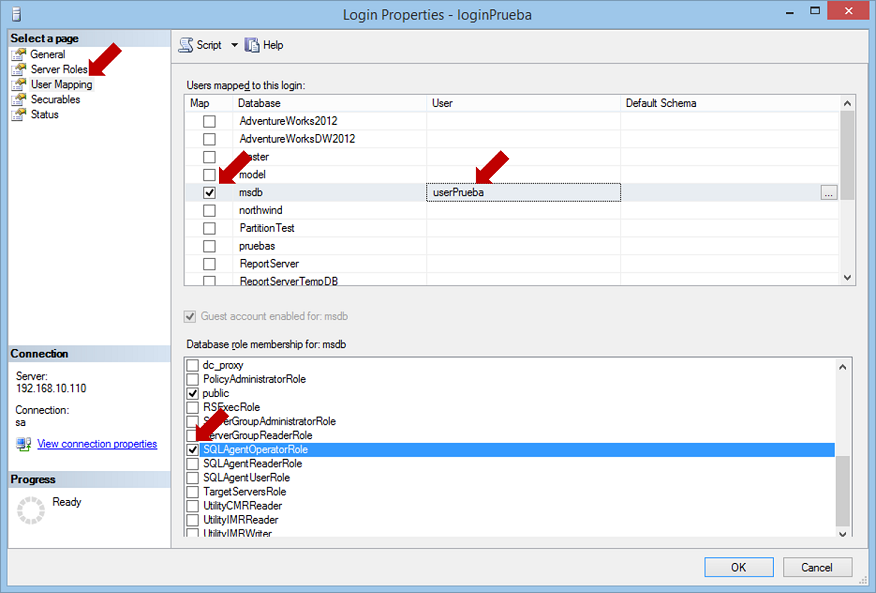 EJECUTAR TAREA PROGRAMADA USANDO CODIGO T-SQL ~ SQL SERVER