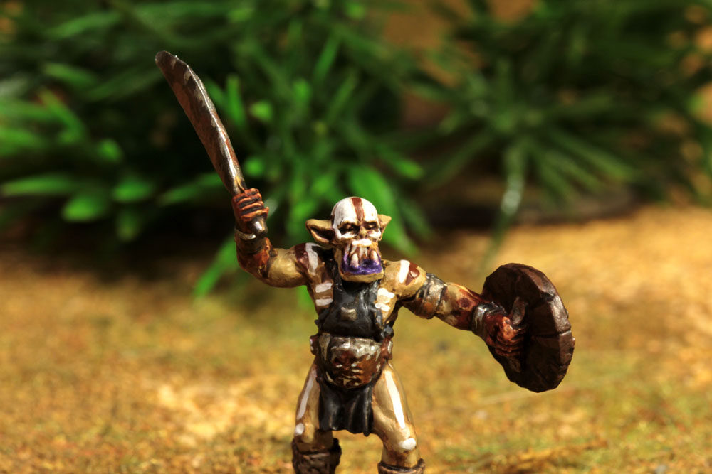Philotep's 1/72 Minis Kingdom: Wild Orc - test shot
