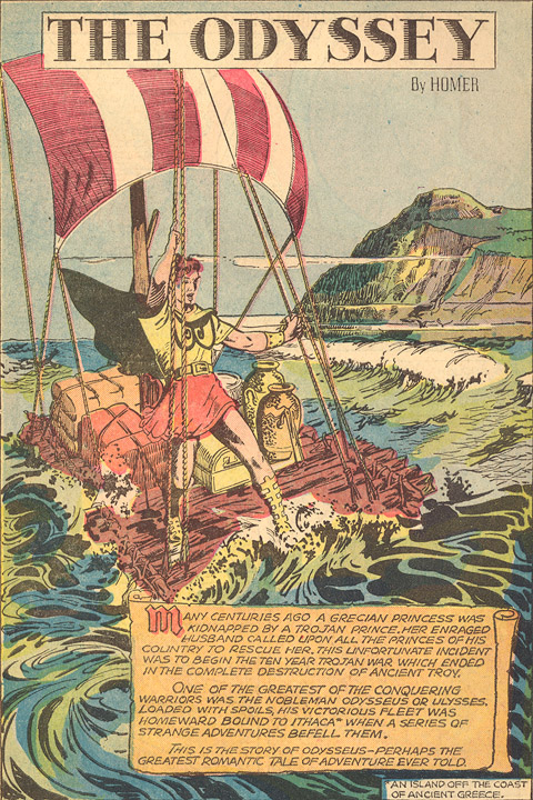 The Odyssey comic book adaptation