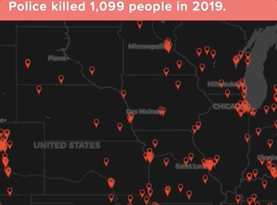 Map of the Week: Mapping Police Violence