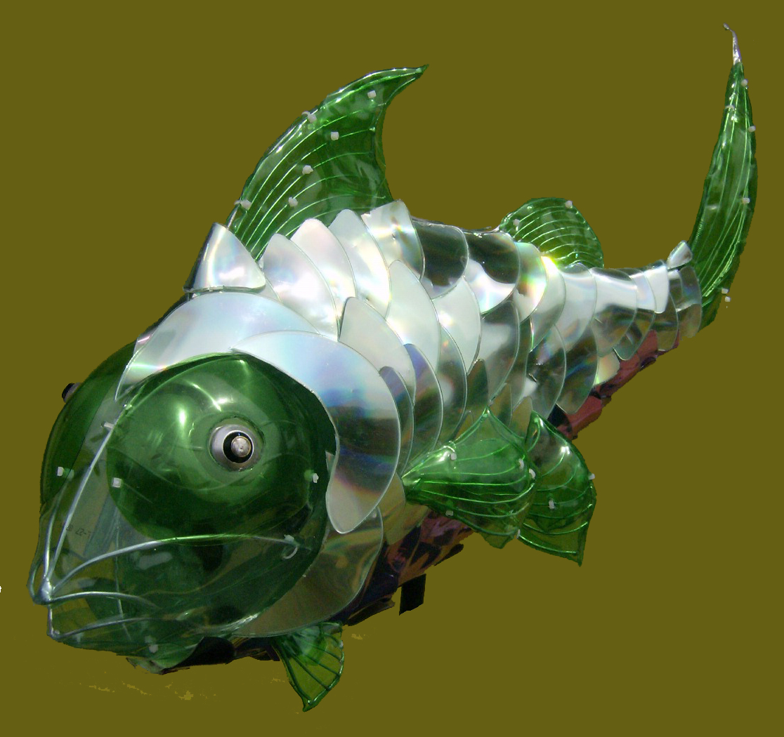 CG Reciclado Artístico: Nueva obra de la serie Peces