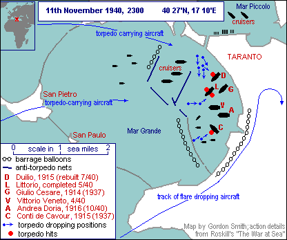 SI VIS PACEM, PARA BELLUM: 11, 12 novembre 1940: "LA NOTTE DI TARANTO ...