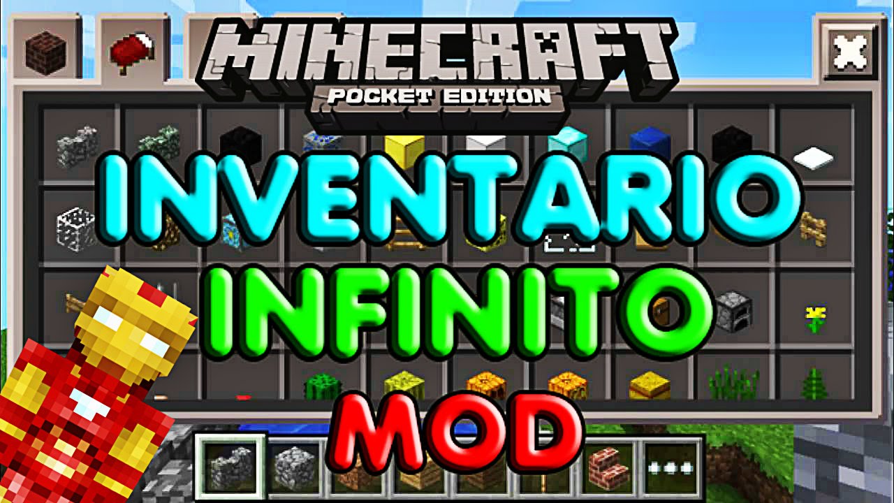 PeñaGamer: MOD INVENTARIO INFINITO + #15K - MINECRAFT PE 0.13.0