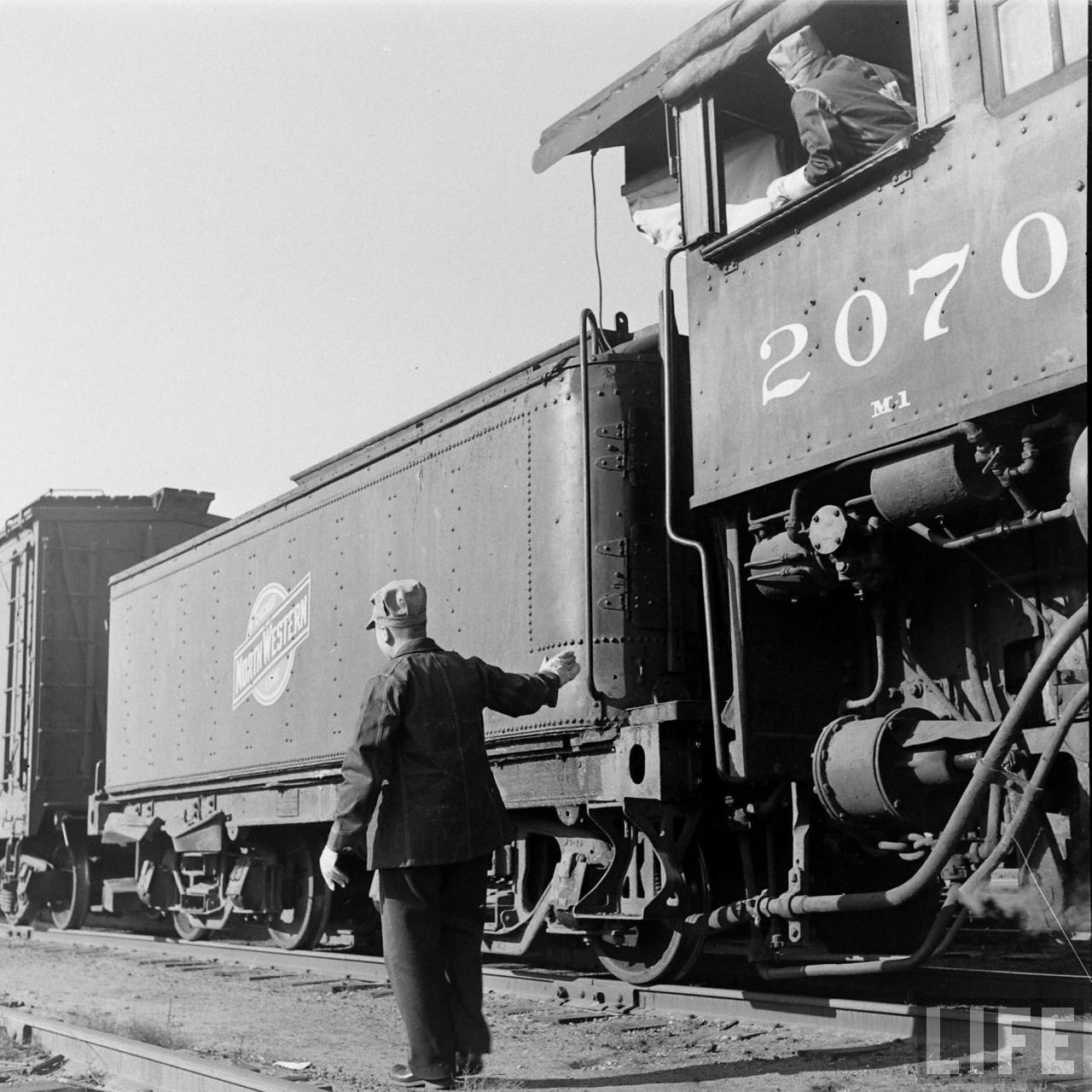 Nostalgia on Wheels: LIFE - Railroad Switchman Feature from 1943