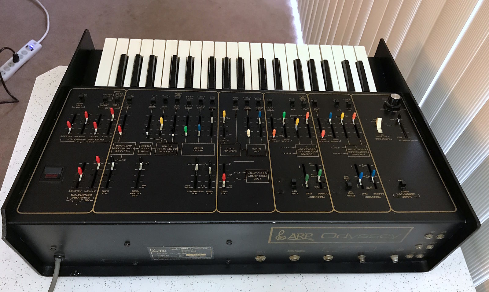 MATRIXSYNTH: ARP Odyssey MkII 2810 w/4035 filter, CV/Gate SN 0290