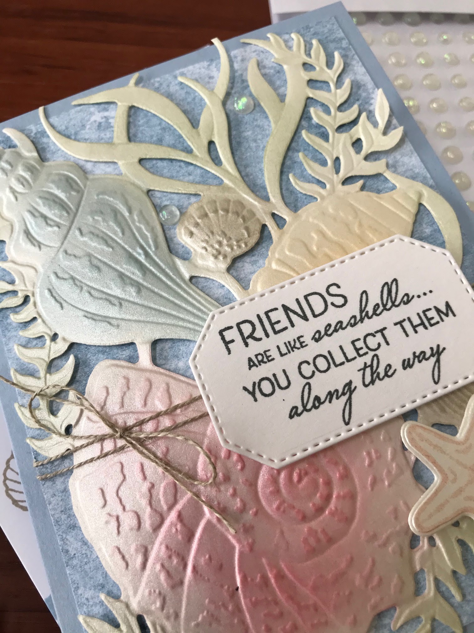 Shell Stamps: She sells seashells