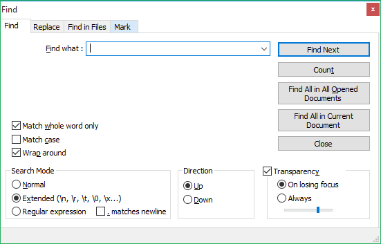 Text searching made easy with Notepad++ - GeeksWebLogs