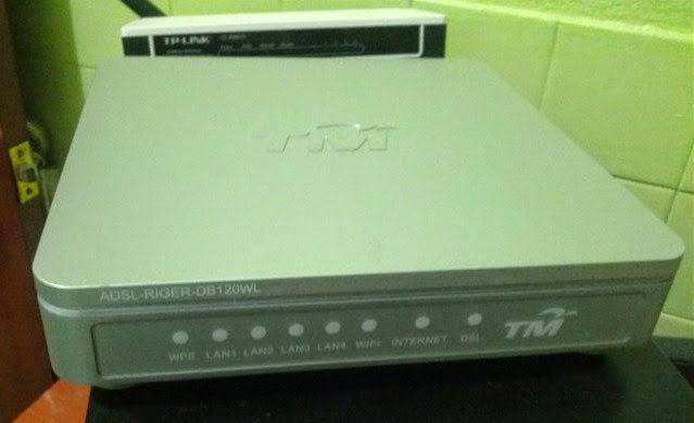 TM Riger DB120-WL reflash with TD-W8951ND Stock Firmware