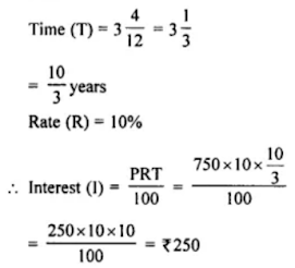 Selina Chapter 9 Simple and Compound Interest ICSE Solutions Class 8 Maths