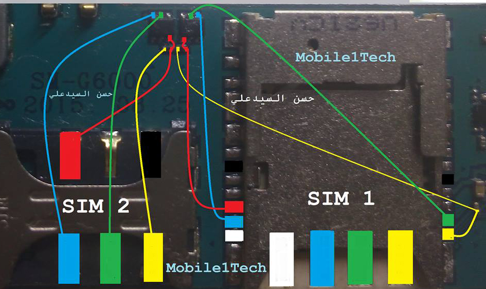 How to jumper samsung j2 sim ic - ☆KGSMM☆SOFTWERE☆