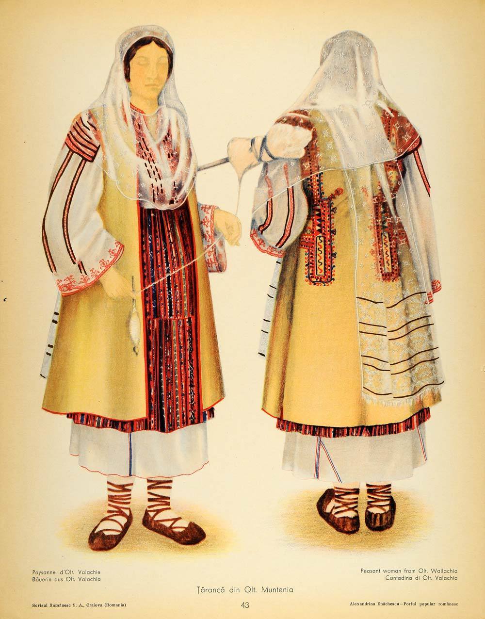 L'Âme Bohème: Portul popular romanesc