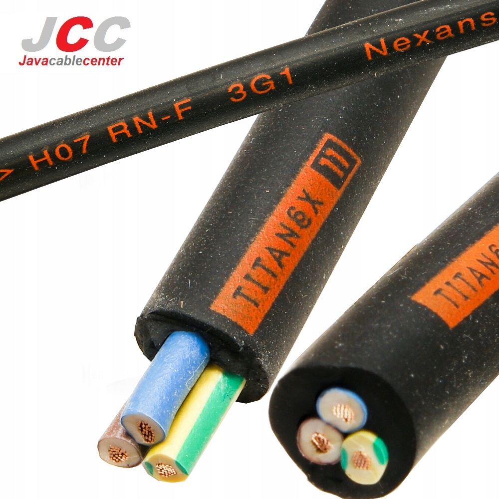 JAVA CABLE CENTER: Ready : Kabel Titanex H07RNF (flexible rubber cable ...