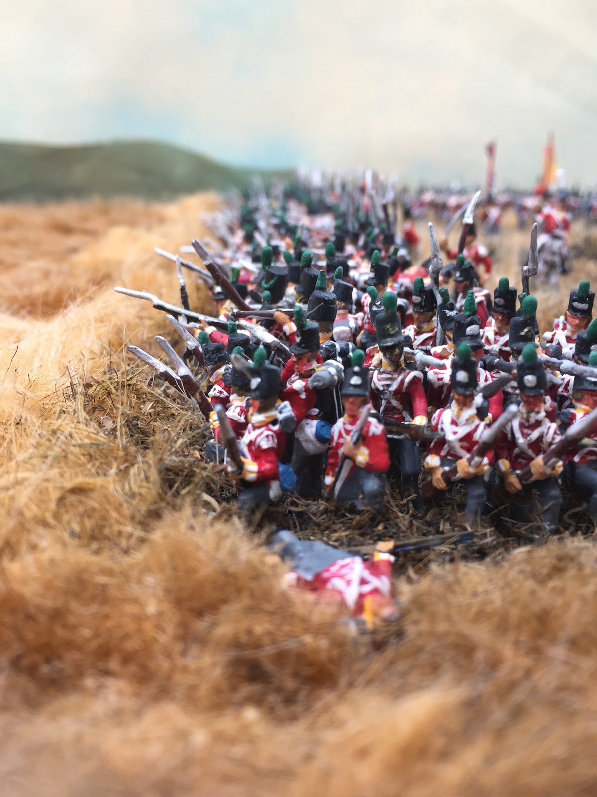 Waterloo in 20mm: 52nd Oxfordshire Light Infantry