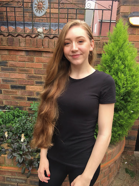 Forigner girl long hair donated for cancer patients - Village Barber ...