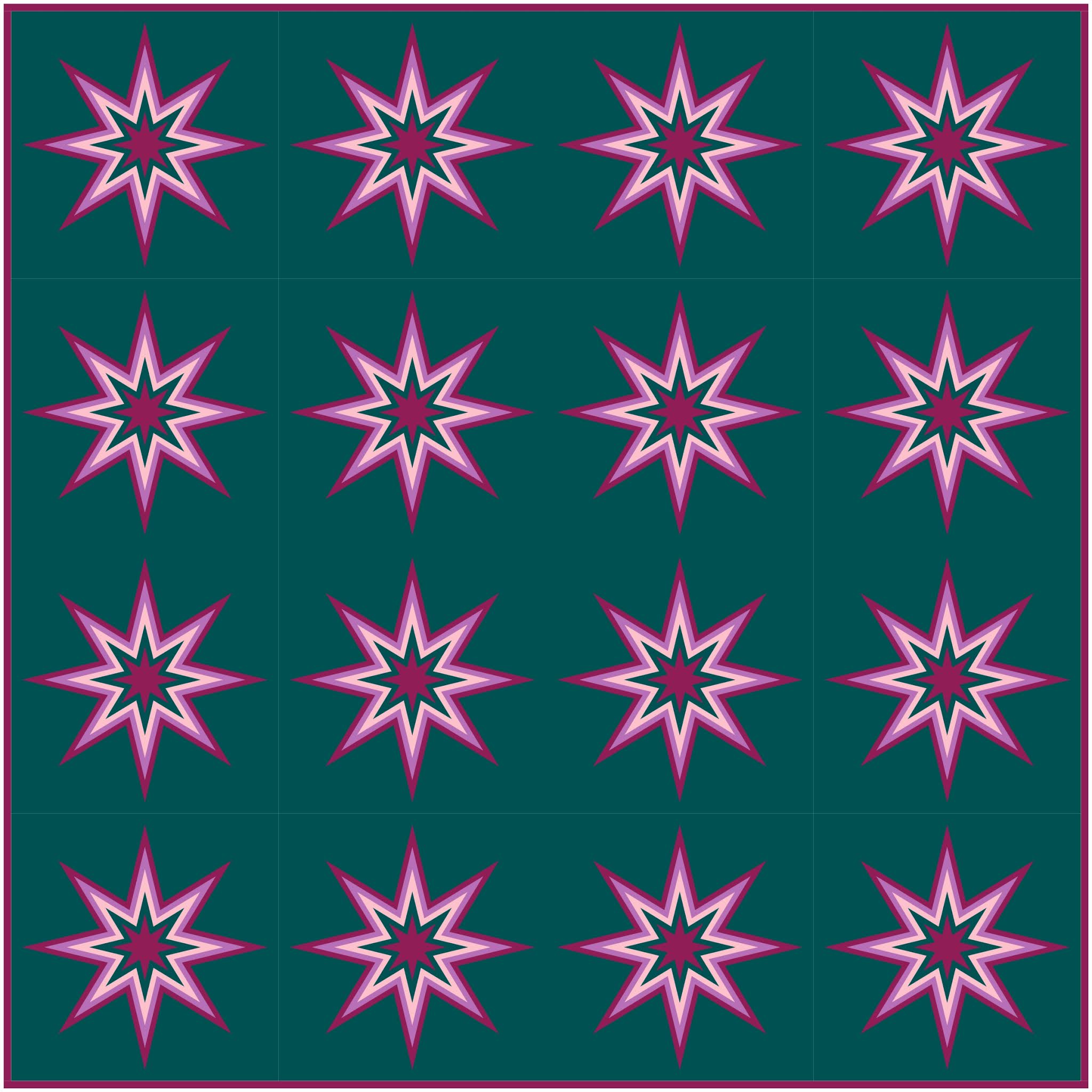 Slice of Pi Quilts: Starburst - A FREE Quilt Block Pattern!