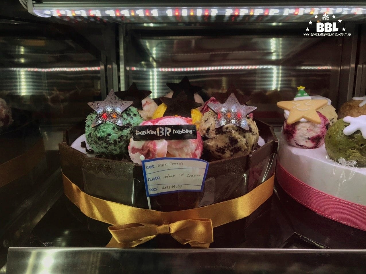 Harga Kek Aiskrim Baskin-Robbins - Budak Bandung Laici