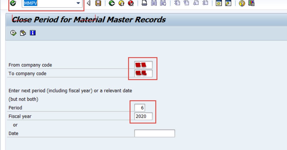 Close Periods For Material Master Record in SAP - MMPV ~ Jho 347