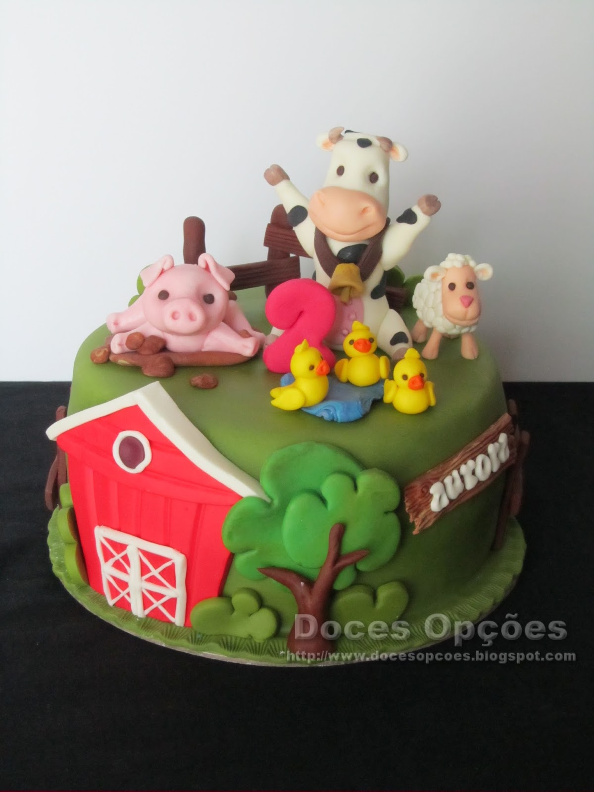 Doces Opções: Um aniversário com os animais da quinta