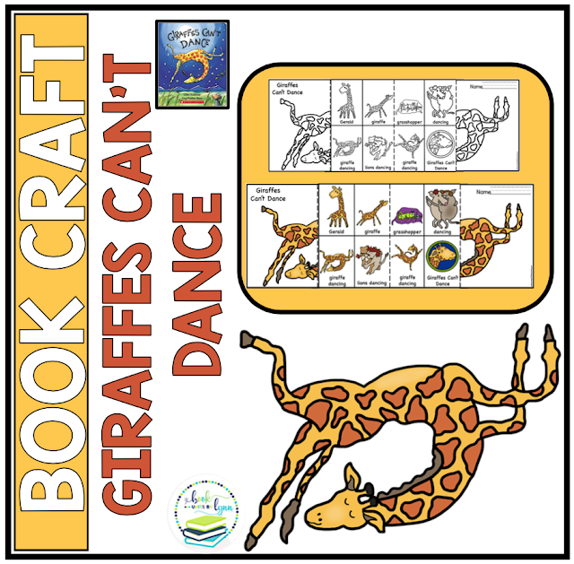 GIRAFFES CAN'T DANCE BOOK CRAFT ~ Book Units by Lynn