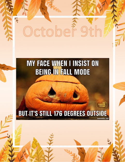 A Meme For Everyday of October!!!