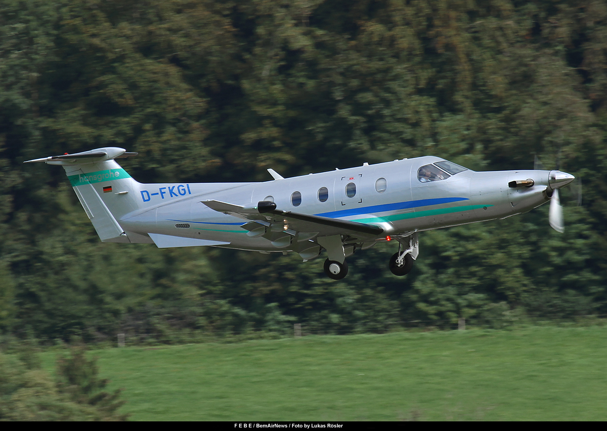 FEBE *** BernAirNews.ch ©: D-FKGI, Pilatus PC-12/47E, OCT13
