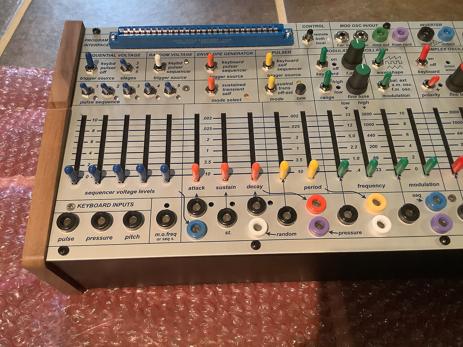 MATRIXSYNTH: Buchla Easel Command Standalone Analog Synthesizer 2021 MINT w/ Original Box + Extras