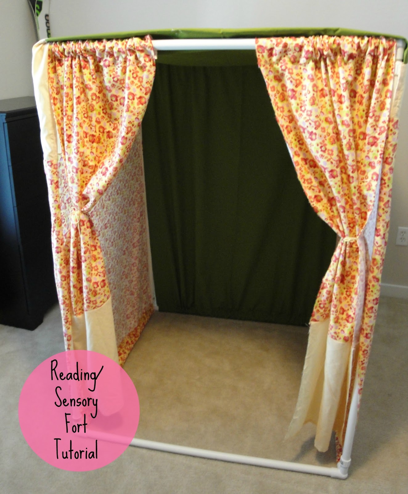Little Miss Kim's Class: DIY Sensory/ Reading Fort
