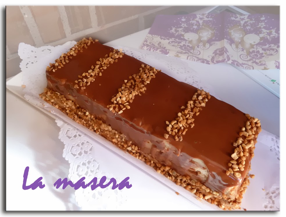 La masera: Pastel de turrón y chocolate