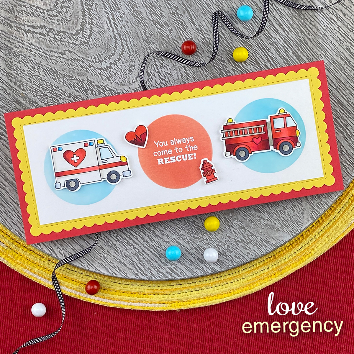 Newton's Nook Designs: January Reveals Day 3 - Love Emergency