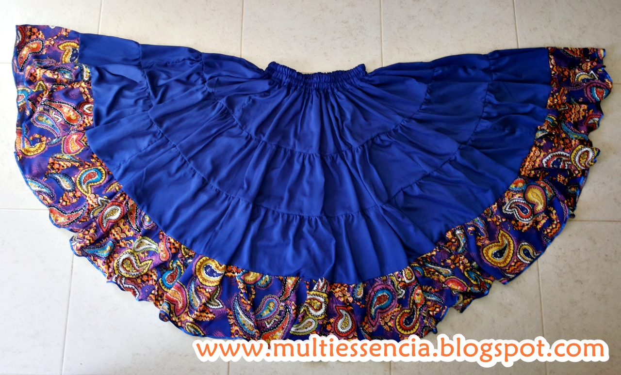 Multiessência: Saia de babados/cigana/gypsy