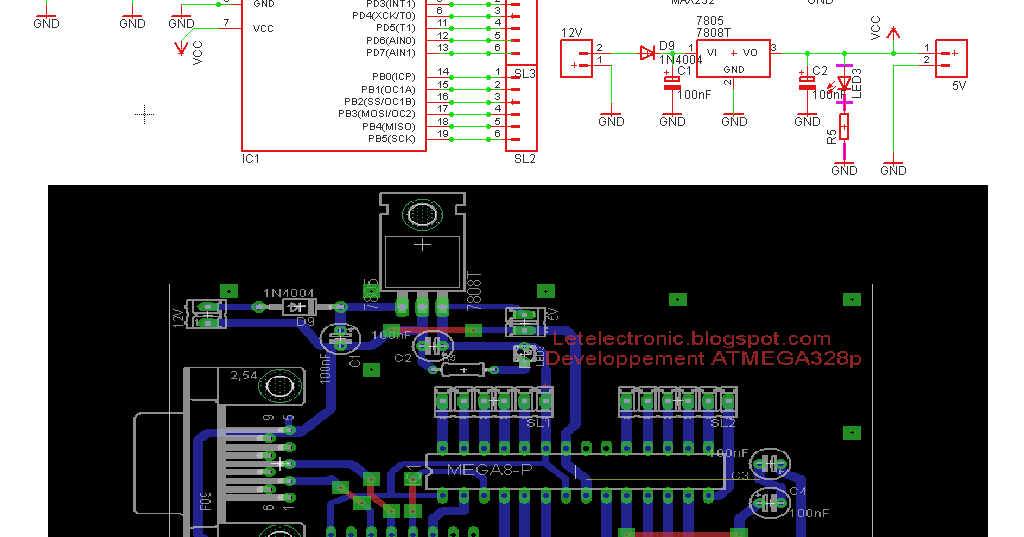 LET'S ELECTRONIC : Stop Using Proteus ARES Here Is My EAGLE PCB ...