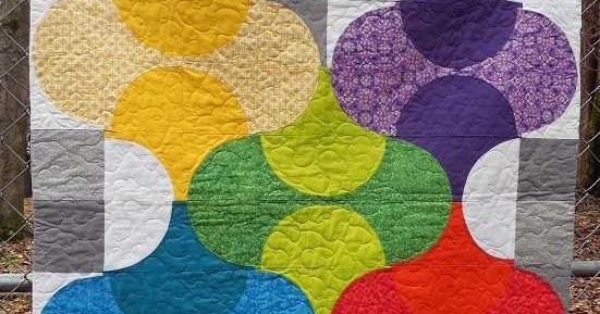 Splash of Color : completed quilt!