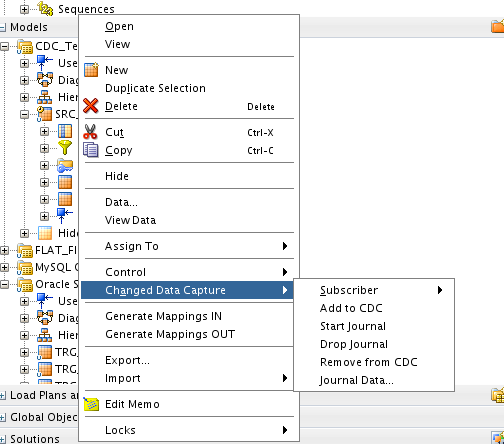 Middleware Blog: Configure CDC ODI 12C with Reusable Mappings