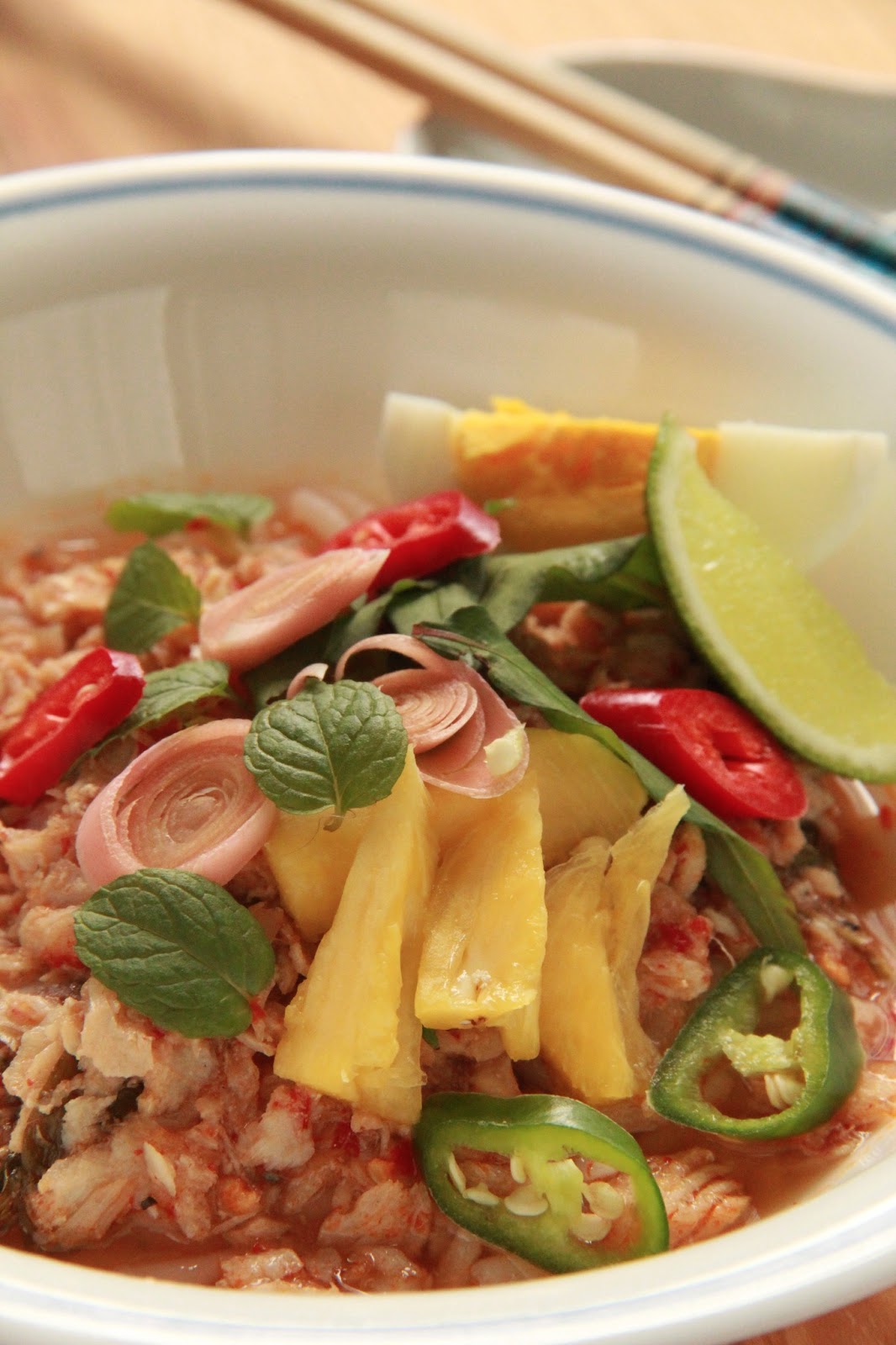 BitterSweetSpicy: Truely Homemade Asam Laksa