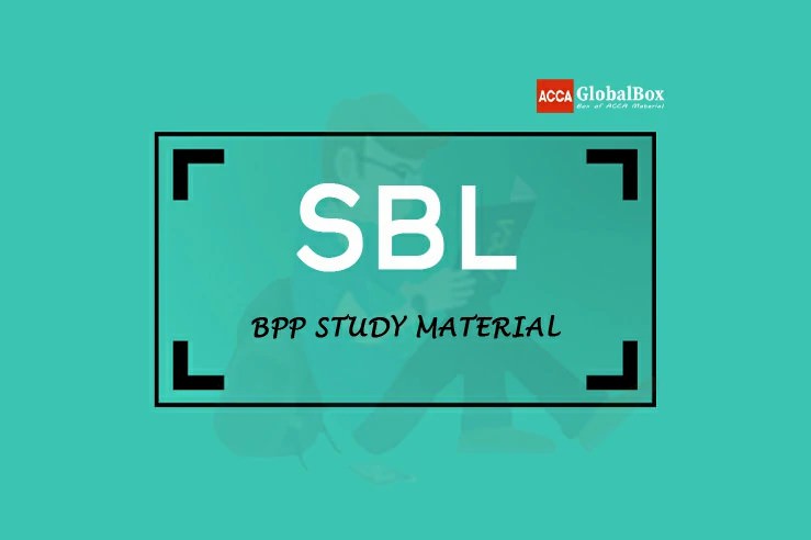 SBL - Strategic Business Leadership | BPP - STUDY TEXT and KIT