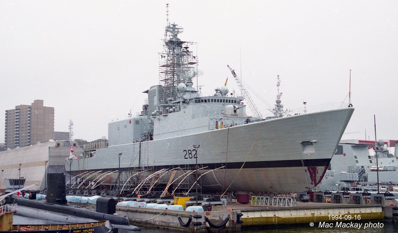 Shipfax: HMCS Athabaskan to the Lakes, HMCS Halifax in Halifax