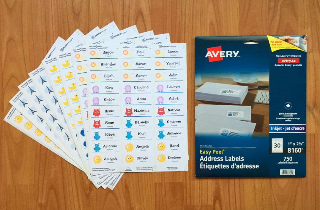 Getting Organized for School With Avery Canada | Toronto Teacher Mom