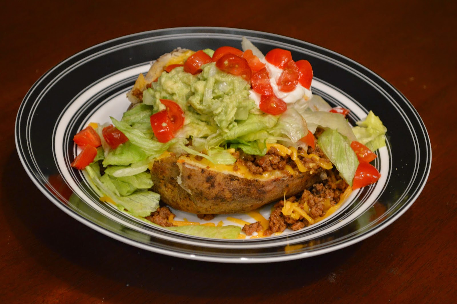 One Day At A Time - From My Kitchen To Yours: Loaded Taco Potatoes