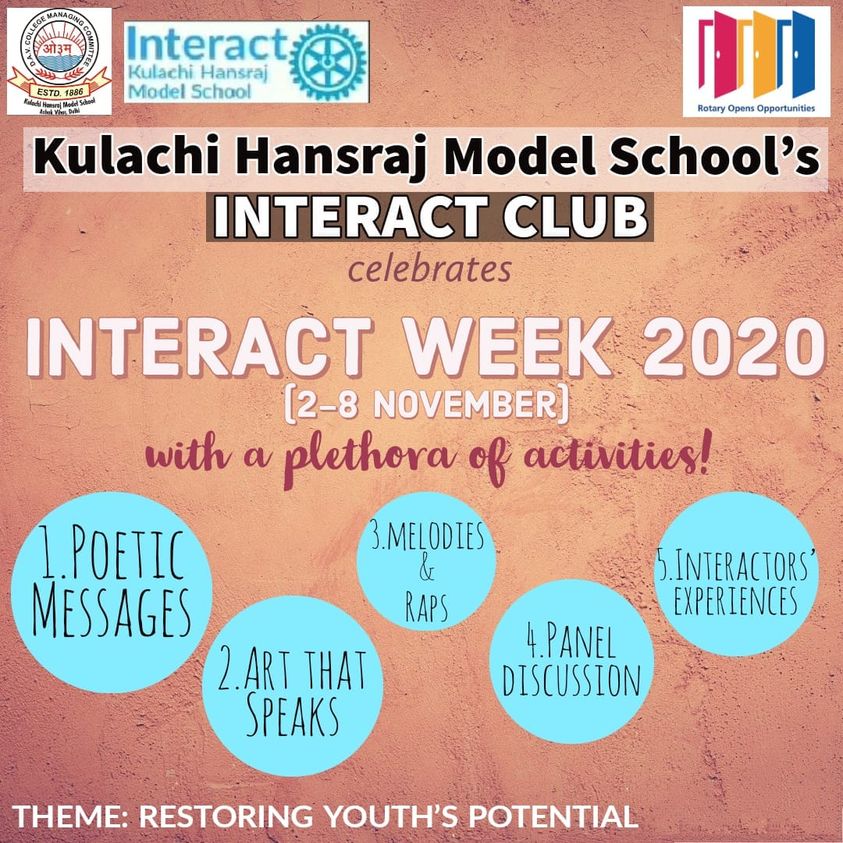 Interact Club @KHMS: 2020