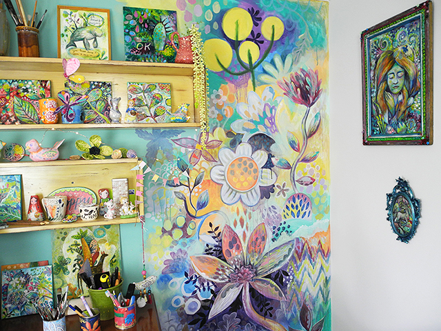 Jules Madden: Studio Wall Mural